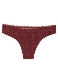 Intimissimi BRASIL - String - bordeaux folk red/dunkelrot-meliert - Zalando