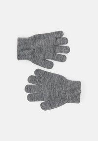 Nike Sportswear CLUB BEANIE GLOVE UNISEX SET - Fingerhandschuh - dark grey heather/grau-meliert ...