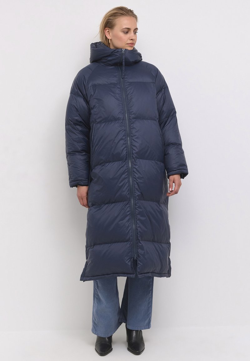 My Essential Wardrobe DINA LUNA - Down coat - total eclipse shine/dark ...