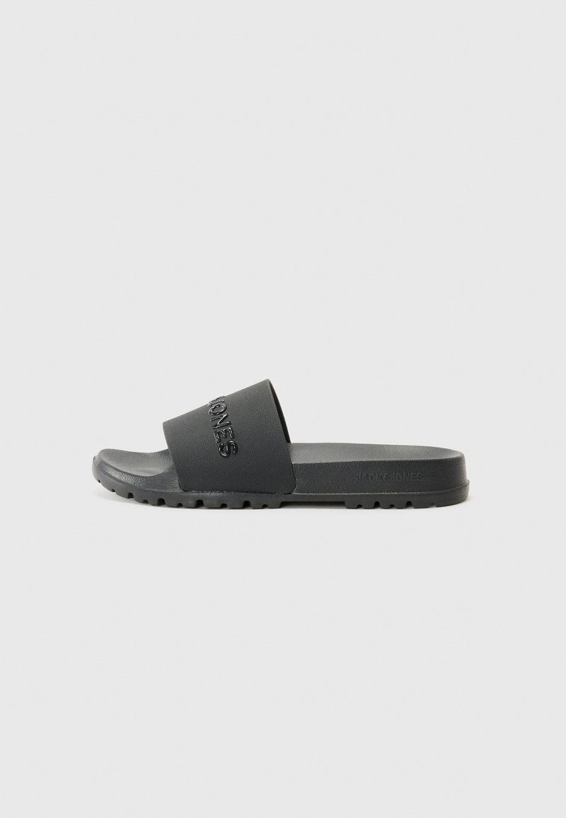 Jack & Jones JFWDENNIS - Pool slides - anthracite - Zalando