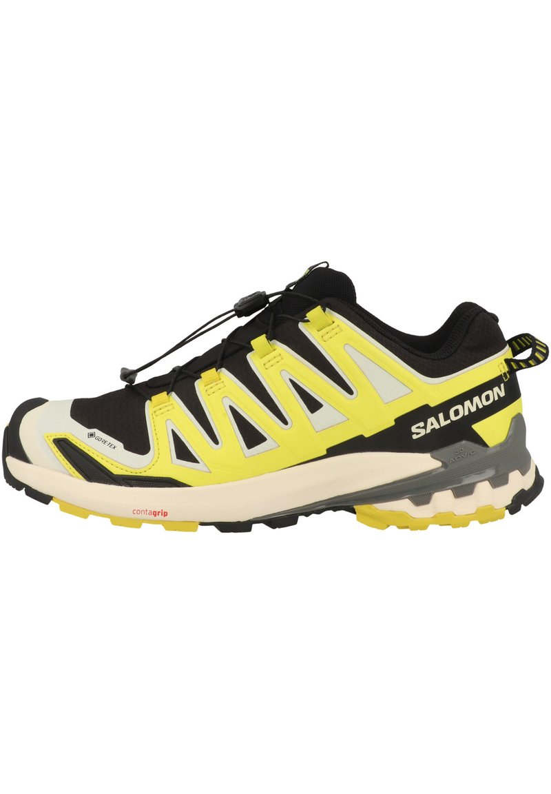 Salomon XA PRO 3D V9 GTX - Zapatillas - black-sulphur spring-pewter ...