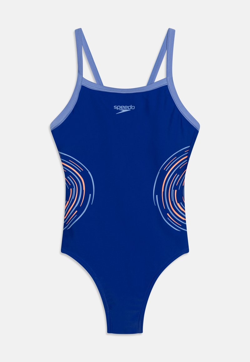 Speedo Girls Plastisol Placement Thinstrap Muscleback Bañador