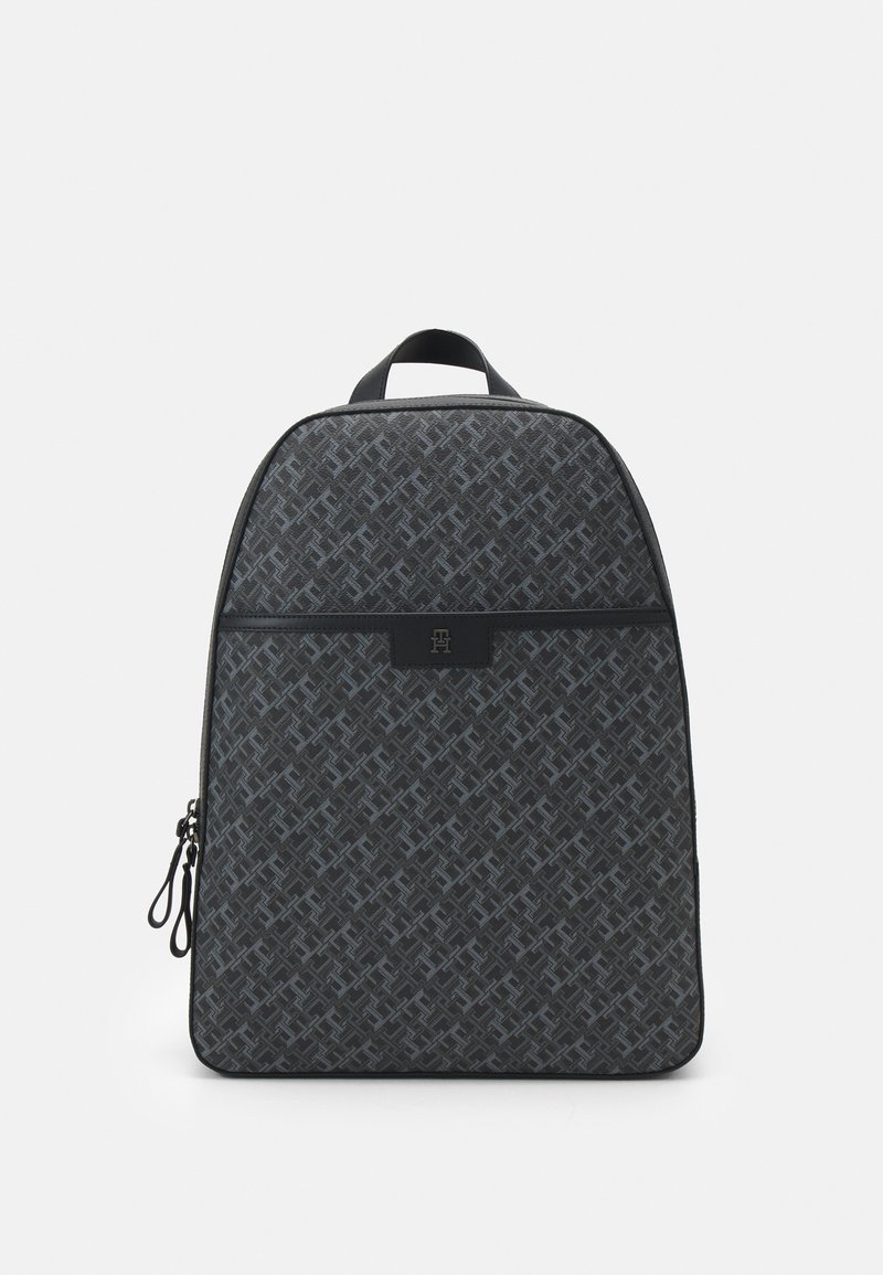 Tommy Hilfiger MONOGRAM DOME BACKPACK - Sac à dos - black/noir - ZALANDO.FR