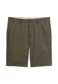 Marc O'Polo REGULAR FIT - Shorts - copley brown/dunkelgrün - Zalando
