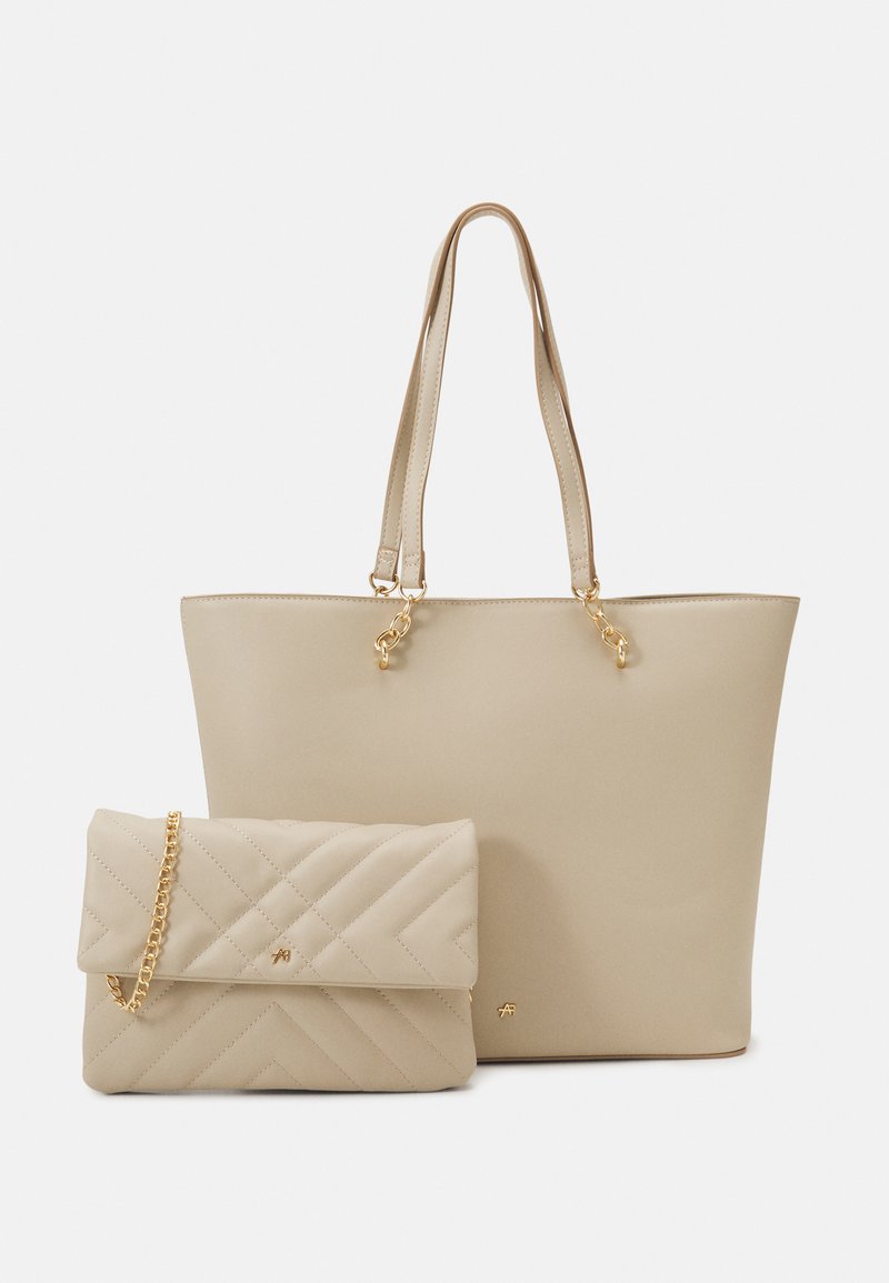 Anna Field SET - Across body bag - beige - Zalando.co.uk