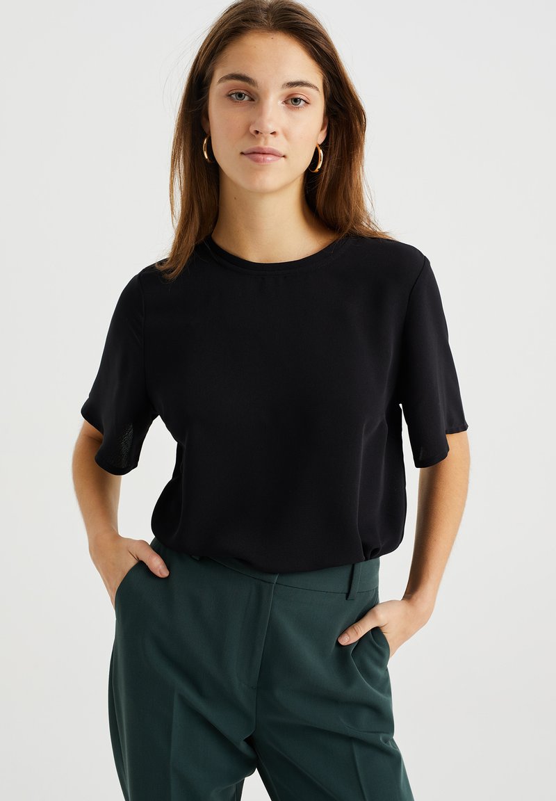 WE Fashion Bluse - black/schwarz - Zalando.de