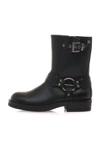 mtng Platform ankle boots - black - Zalando