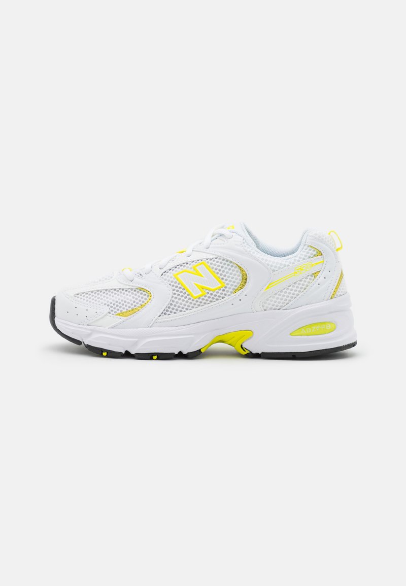 New Balance 530 UNISEX - Tenisky - white/yellow/bílá - Zalando.cz