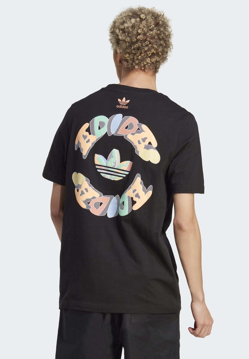 adidas Originals ENJOY SUMMER - Triko s potiskem - black/černá - Zalando.cz