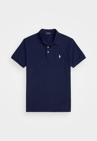 Polo Ralph Lauren CUSTOM SLIM FIT STRETCH MESH POLO SHIRT - Poloskjorter - refined navy/mørkeblå ...