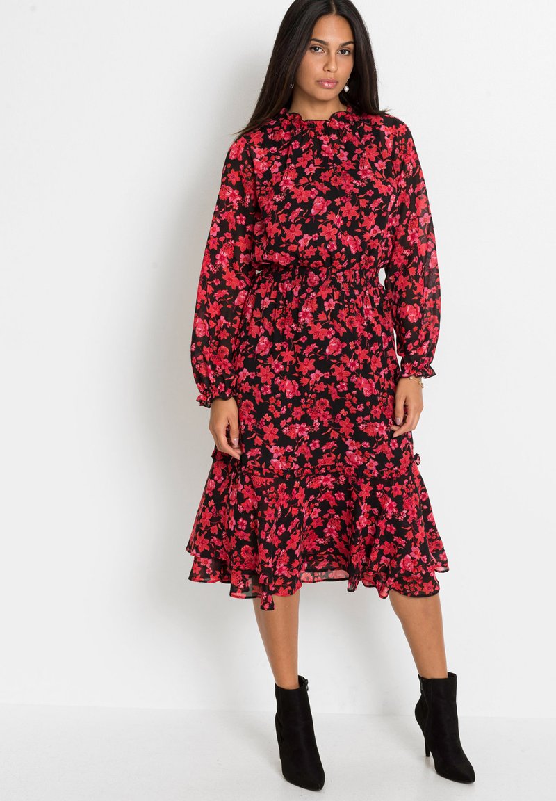 bonprix Freizeitkleid - red/mehrfarbig - Zalando.ch