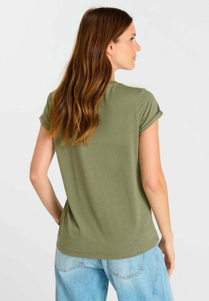 Le Temps Des Cerises T-Shirt basic - vert/grün - Zalando.at