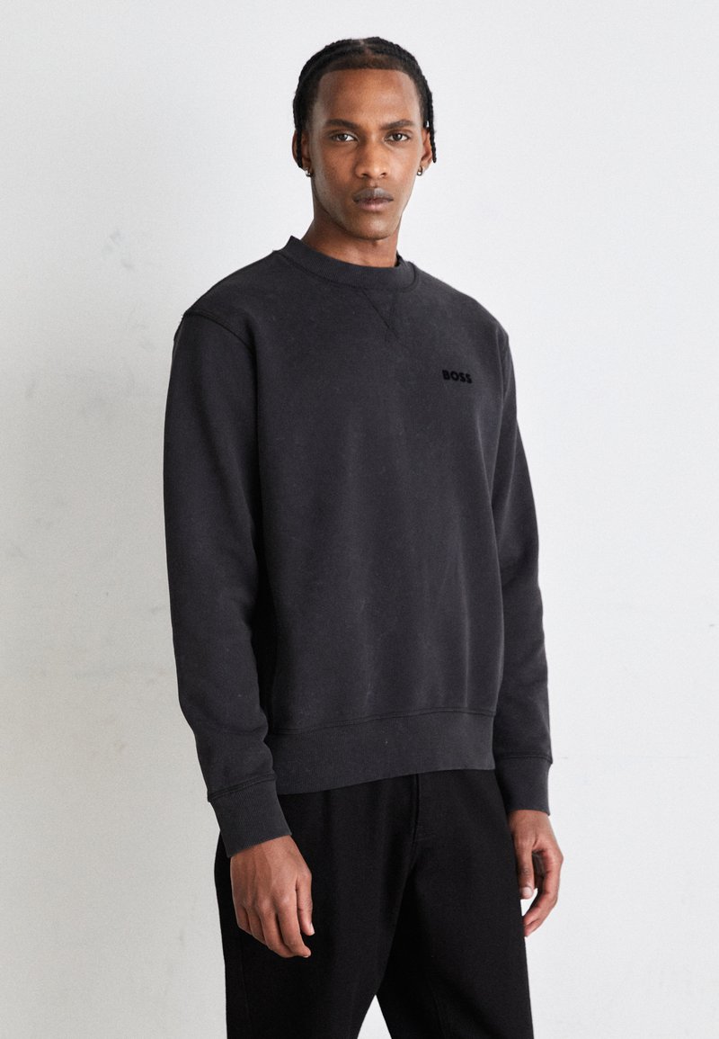 BOSS Sweatshirt - black - Zalando.de