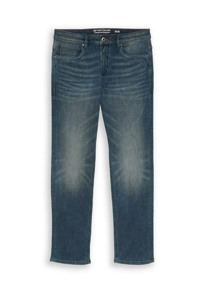 TOM TAILOR Jeans Tapered Fit - tinted blue denim/light-blue denim - Zalando
