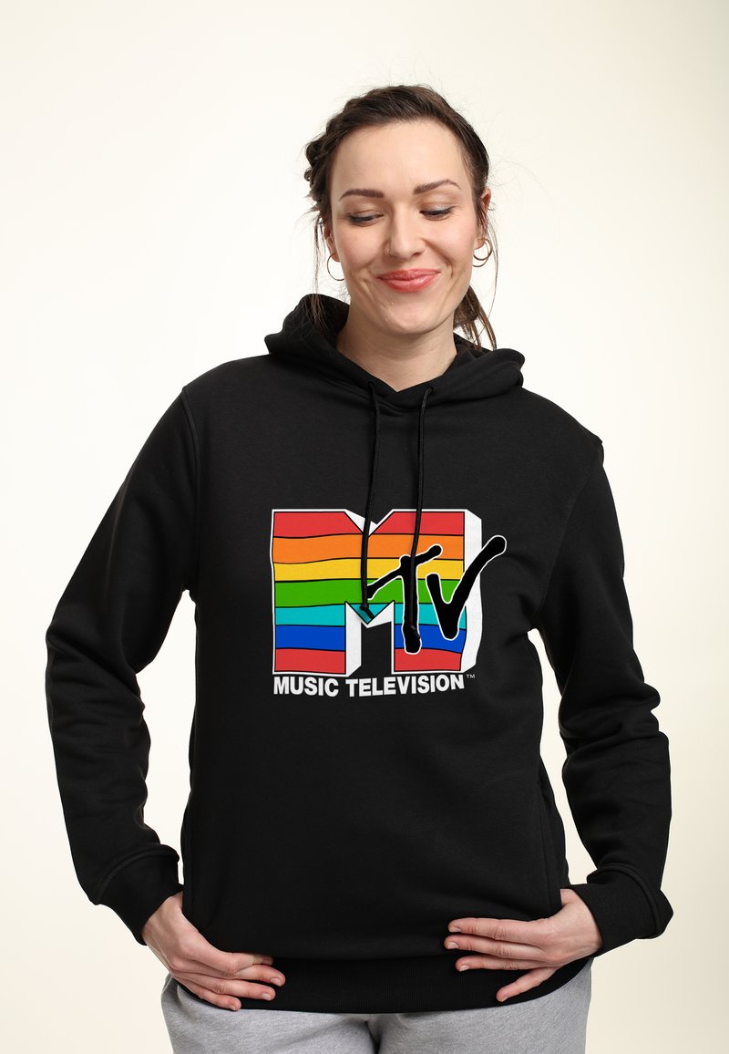 Henry Tiger RAINBOW MTV - Hættetrøje - black pure/sort - Zalando.dk