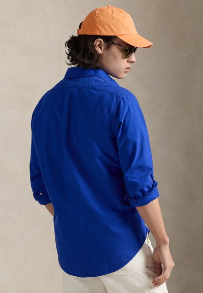 Polo Ralph Lauren CUSTOM FIT GARMENT-DYED OXFORD SHIRT - Hemd - pacific ...