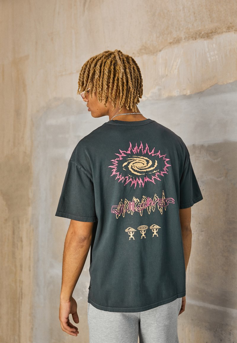 Quiksilver CONNECTED - T-Shirt print - black/schwarz - Zalando.de