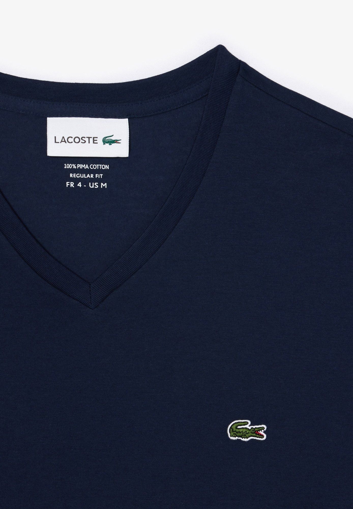 Lacoste T shirt basique marine bleu marine ZALANDO.FR