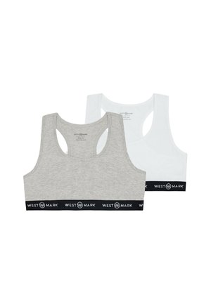 Converse RACERBACK BRAS 2 PACK - Topp - black/svart - Zalando.se