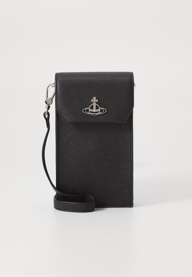Vivienne Westwood PHONE BAG UNISEX - Phone case - black - Zalando