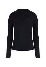 Guess CUT-OUT - Langarmshirt - schwarz - Zalando.ch