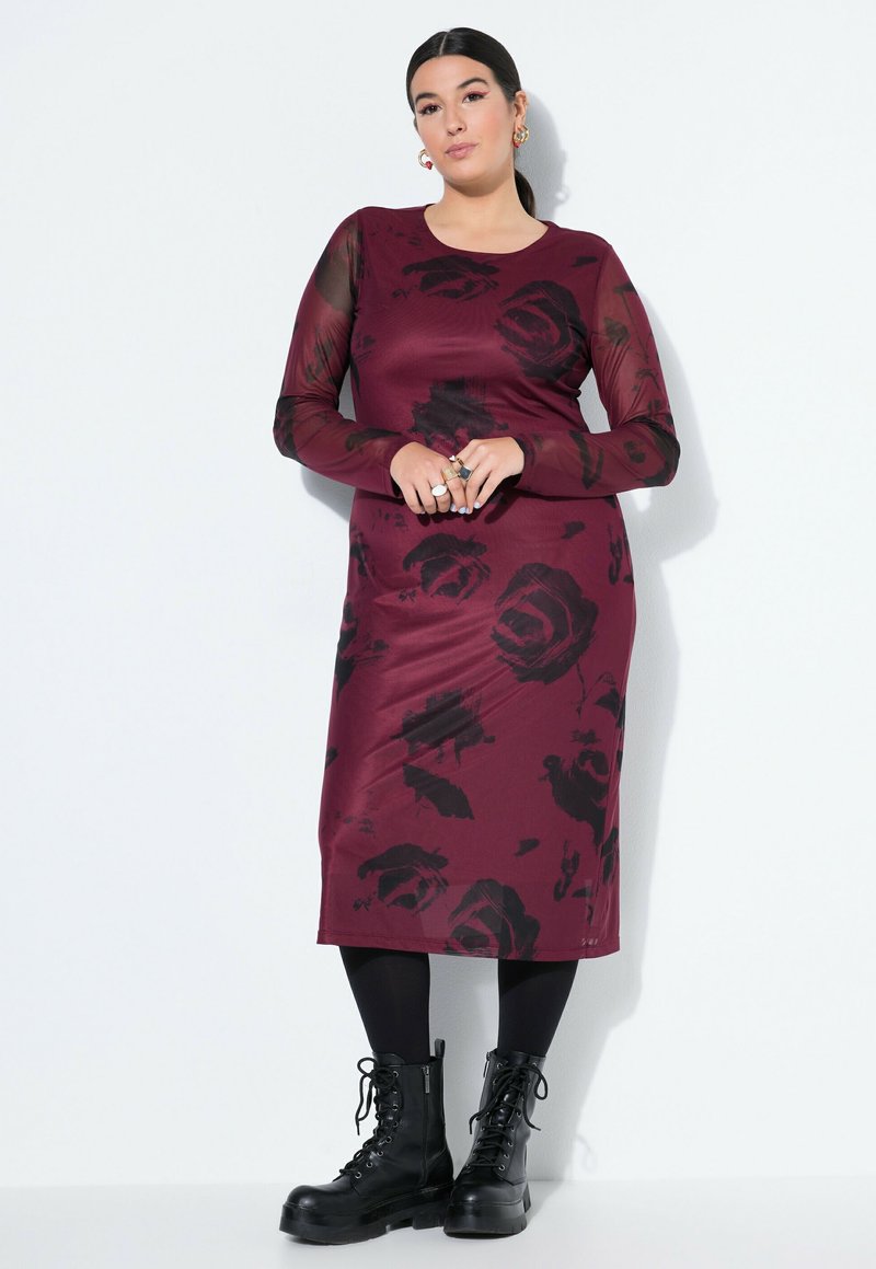 Studio Untold SLIM SHAPE, WITH MOTIF, LONG SLEEVE - Day dress ...