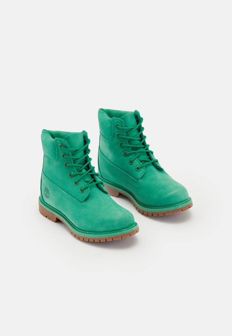 Timberland WOMENS 6IN PREMIUM BOOT - Snørestøvletter - medium green ...