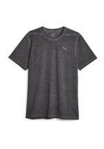 Puma STUDIO FOUNDATION WASH - Sport T-shirt - black/zwart - Zalando.nl