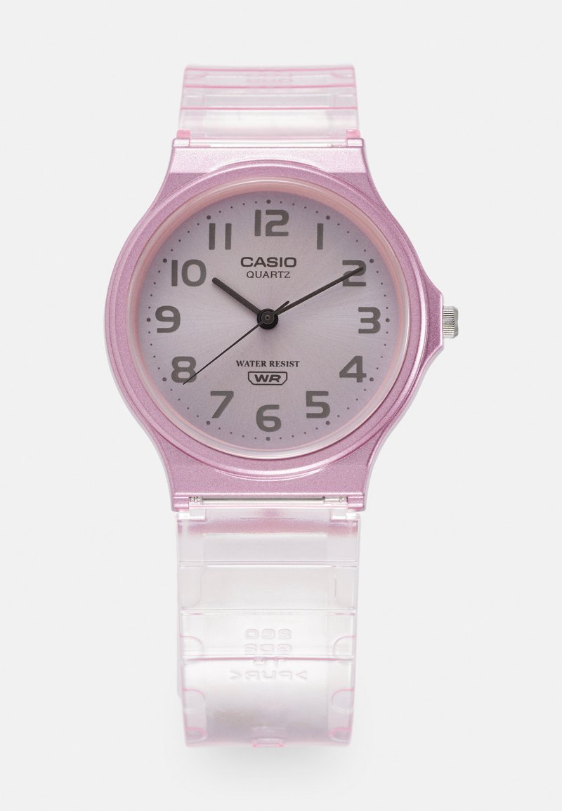 Casio UNISEX - Watch - pink transparant/red - Zalando.ie