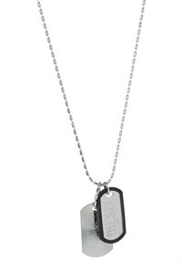 Diesel Colier - silver-coloured/argintiu - Zalando.ro