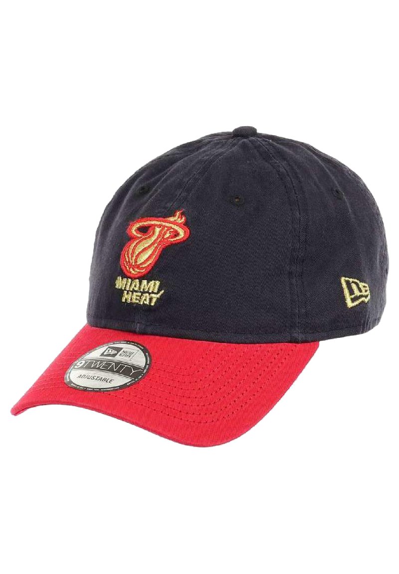 New Era MIAMI HEAT NBA TEAM 9TWENTY UNSTRUCTURED STRAPBACK - Cap - rot ...