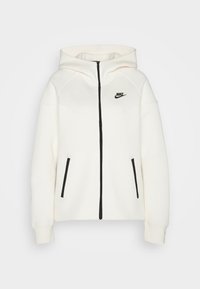 Nike Sportswear Užtrauktuku užsegamas treningas - pale ivory/black ...