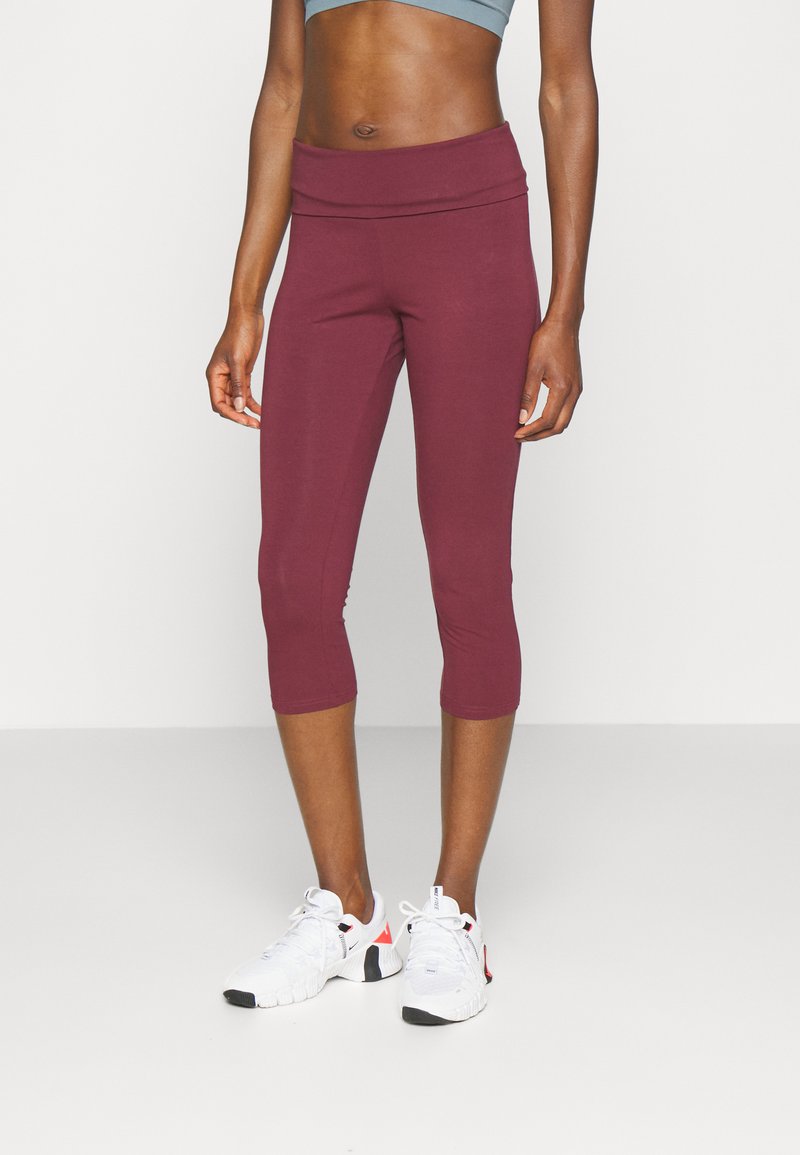 Only Play Onpfold Pantalon 3 4 De Sport Windsor Wine Bordeaux