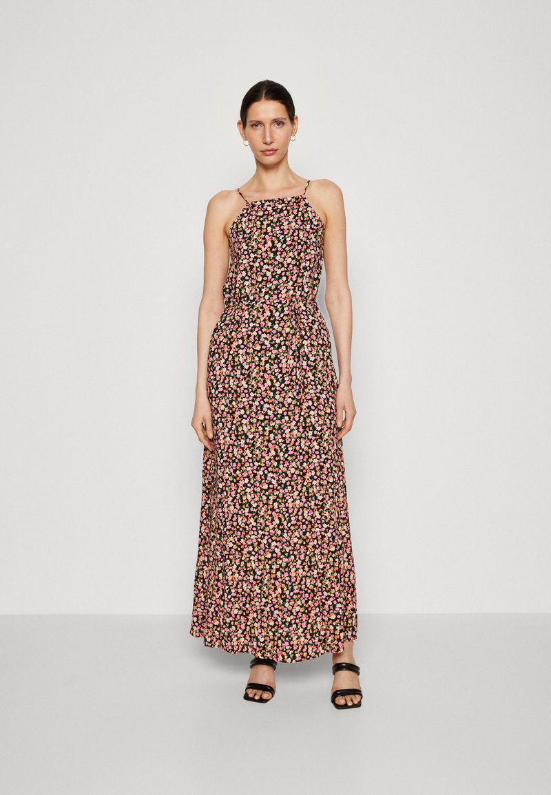 TOM TAILOR DENIM AMERICAN NECKLINE - Maxikjoler - multi-coloured ...