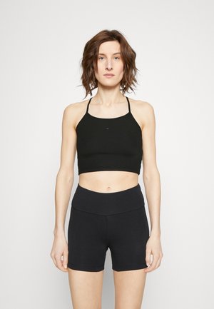 adidas Originals ORIGINALS HIGH SHINE HALTER CROP TOP - Top - pulse ...