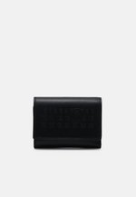 MM6 Maison Margiela LABEL LOGO TRIFOLD WALLET - Punge - black/sort ...