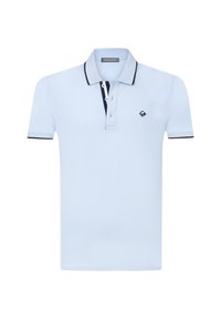 Jacey Quinn LAHEY - SHORT SLEEVE - Polo - baby blue/bleu clair - ZALANDO.FR