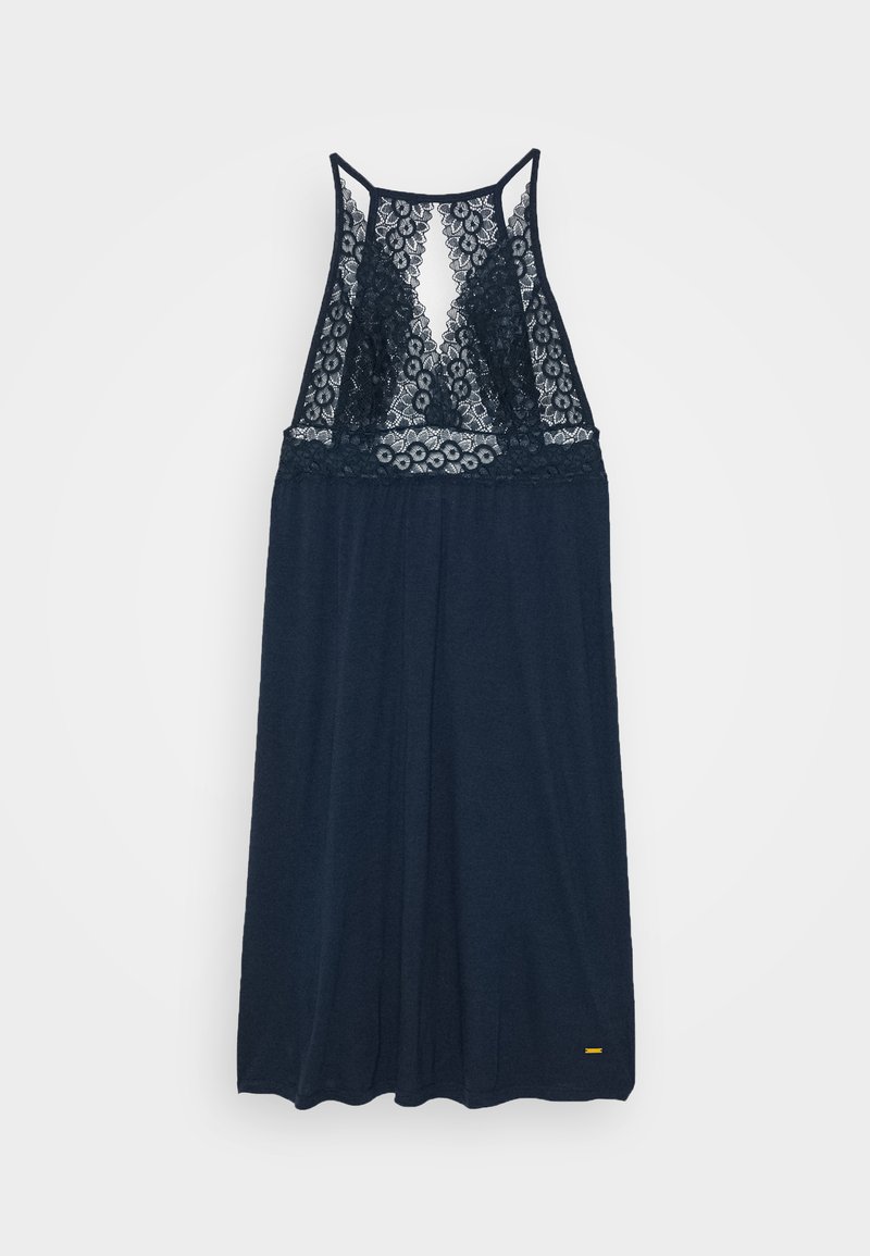 LASCANA NEGLIGEE - Nightie - nightblue/dark blue - Zalando