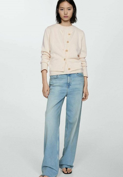 Mango DELAO - Gilet - écru - ZALANDO.CH