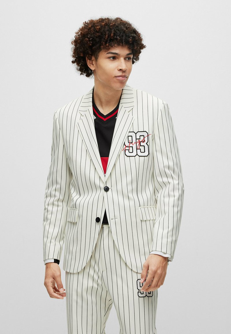 HUGO Blazer jacket - white/white - Zalando.ie