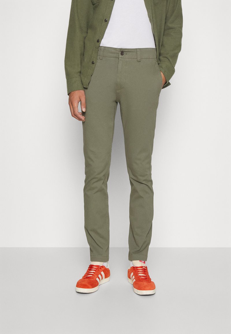 DOCKERS ALPHA SKINNY - Chino - camo/kaki - Zalando.be