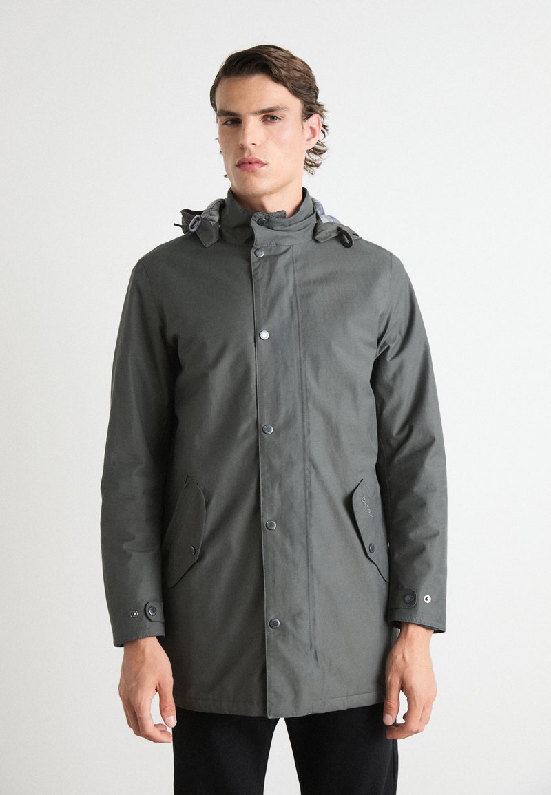 Barbour CHELSEA WATERPROOF - Winter coat - charcoal/blue granite ...