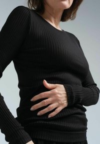 Seamless Basic ALMA - Langarmshirt - black/schwarz - Zalando.at