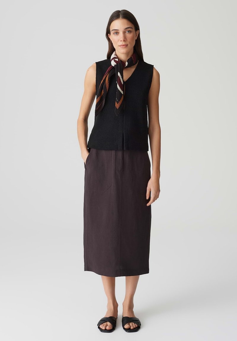 OPUS Foulard - midnight brown/brown - Zalando