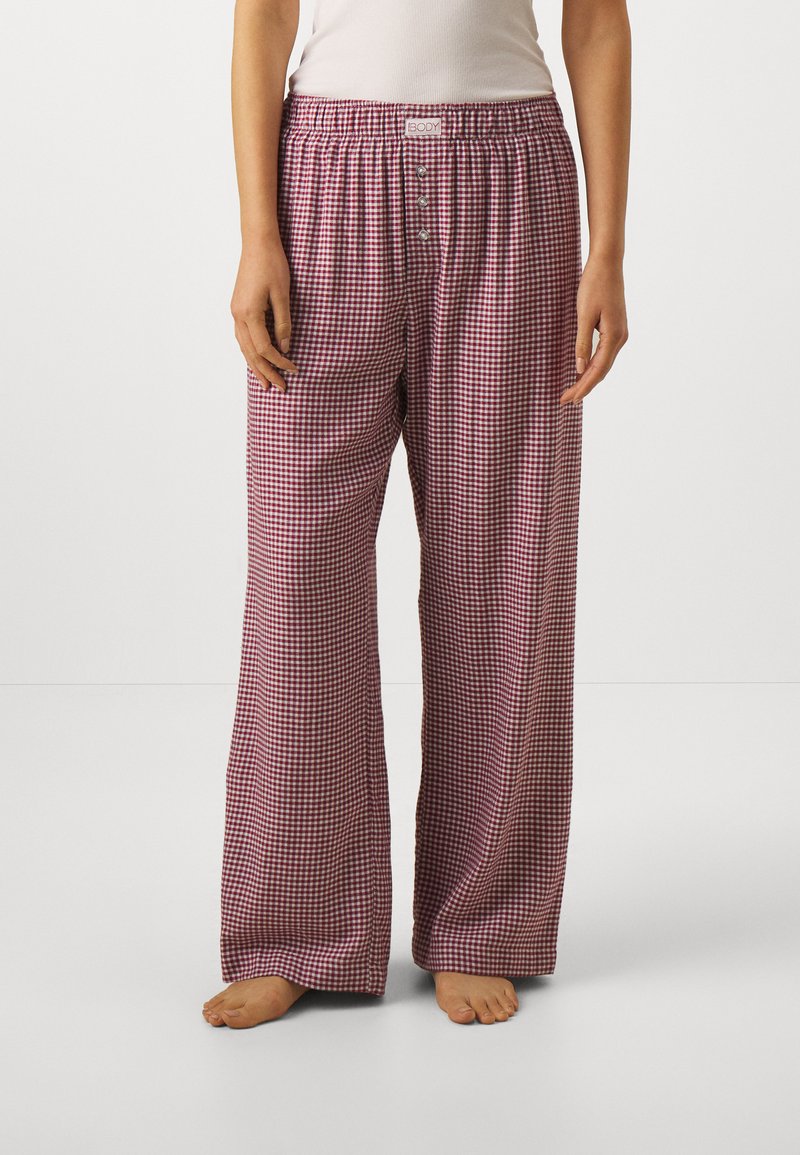 Cotton On Body BOYFRIEND BOXER PANT - Bas de pyjama - red/rouge ...
