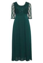 Sheego Robe de cocktail - deep green/vert foncé - ZALANDO.FR