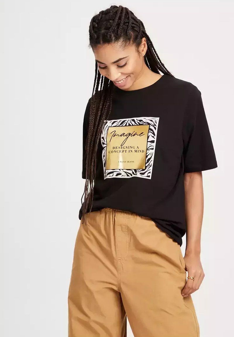 Cross Jeans - T-shirt z nadrukiem - Zalando.pl