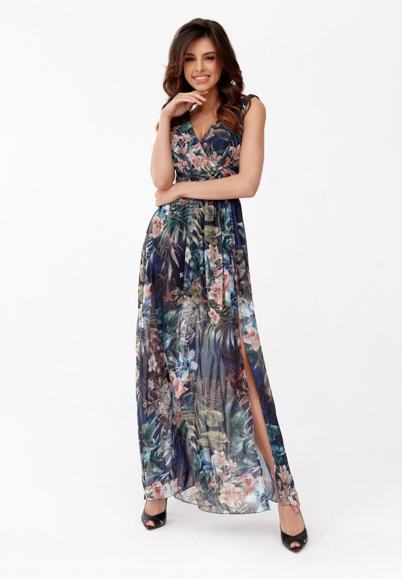 Roco Fashion JASMIN - Maxi dress - dark blue - Zalando