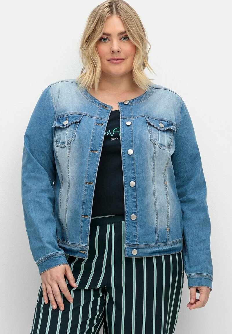Sheego Jeansjacke - blue denim - Zalando.de