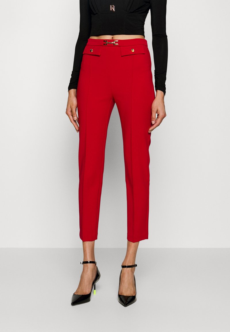 Elisabetta Franchi WOMENS PANT'S - Püksid - red/punane - Zalando.ee